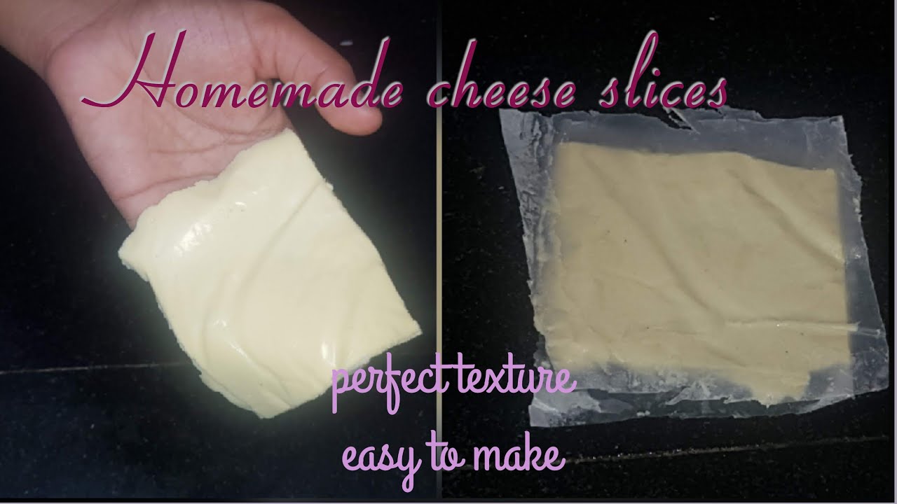 Cheese Slices homemade correct Cheese Slices At Home easy YouTube Cheese Slices homemade correct Cheese Slices At Home easy YouTube