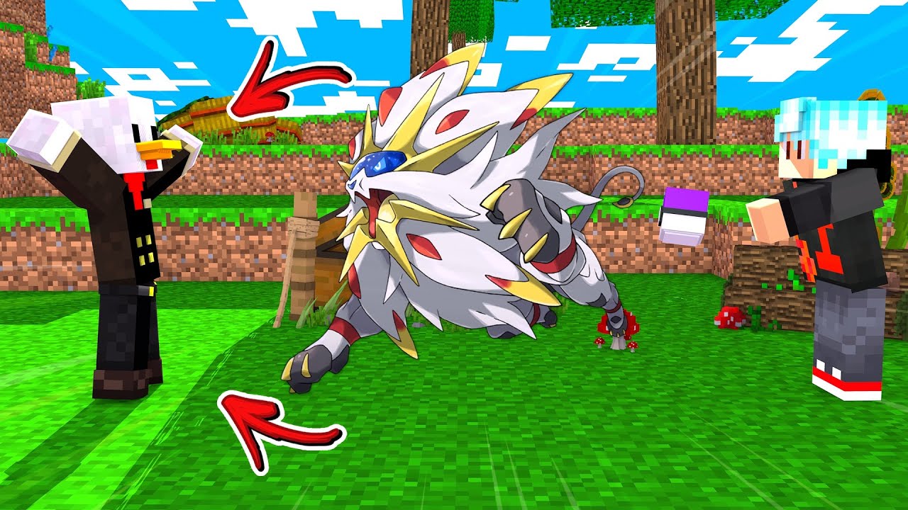 Minecraft: SOLGALEO O LENDÁRIO MAIS FORTE ! - PokeSorte ‹ Ine › - YouTube