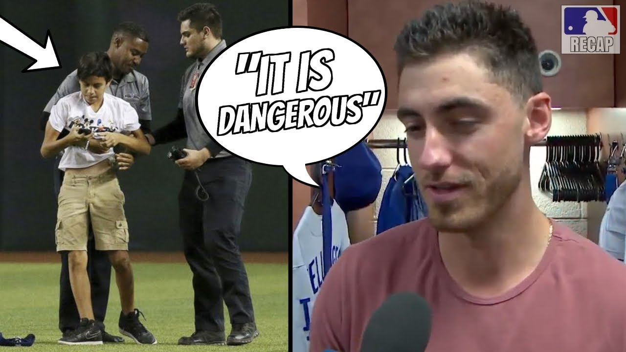 Cody Bellinger Hugged AGAIN By Fan? Yankees Walk Off, MLB All-Star ...