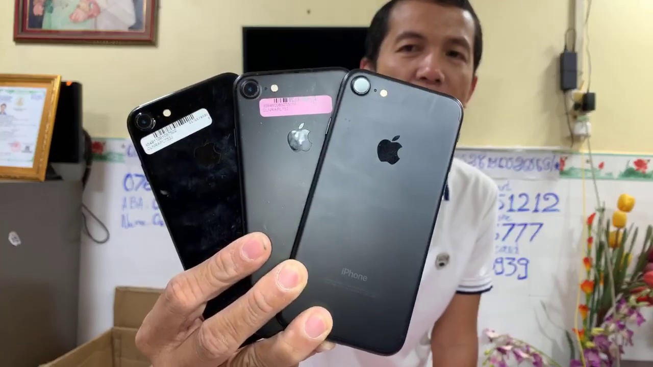 iP 7Plus 32 ធានាសុីនទាំងអស់ ល្អស្អាត $170-$175 - YouTube