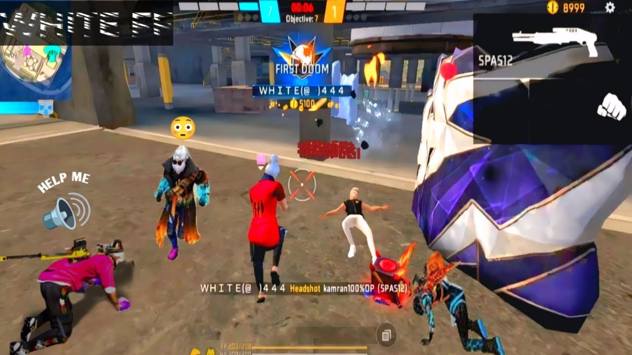 "💀 Whitee FF’s DEADLY Headshots 🎯 | One Tap Legend 🔥 | Free Fire ...