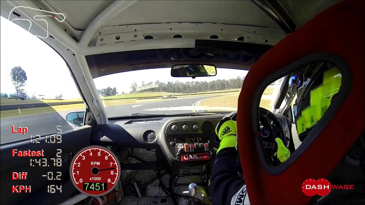 BYP Racing Budget Honda Civic race car - "Emma" SMSP GP - Victor Client ...