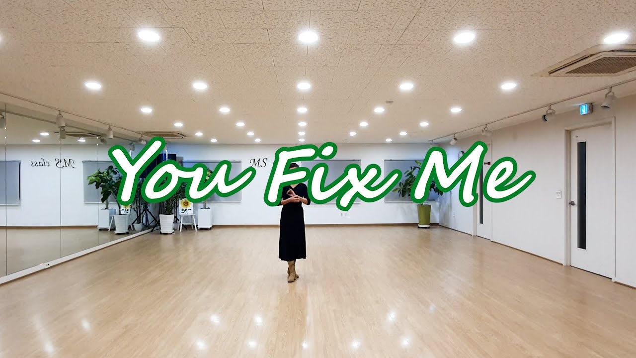 You Fix Me Line Dance by Heather Barton 2024 - YouTube