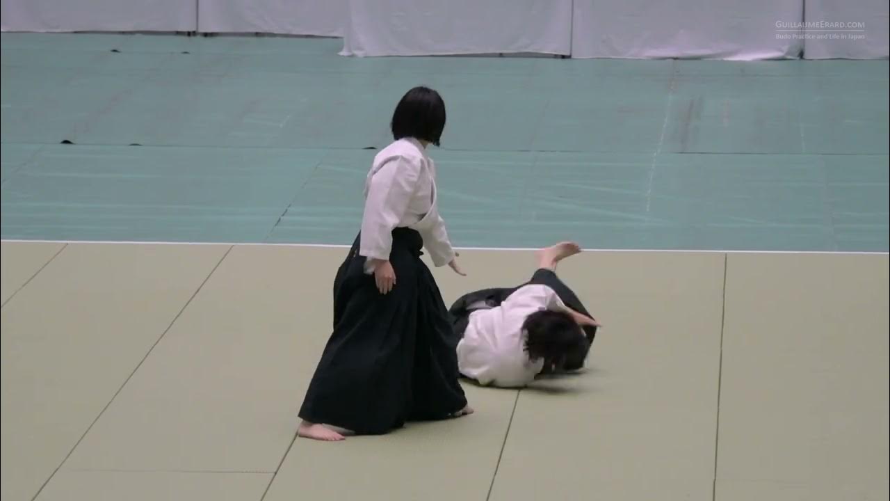 Saki Maeda (Osaka Prefecture) - 61st All Japan Aikido Demonstration at the Nippon Budokan - YouTube