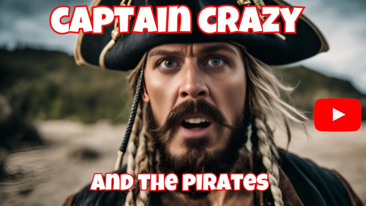 Funny Story about 🏴‍☠️ Captain Crazy and the Pirates 😂 An 8 Minute ...