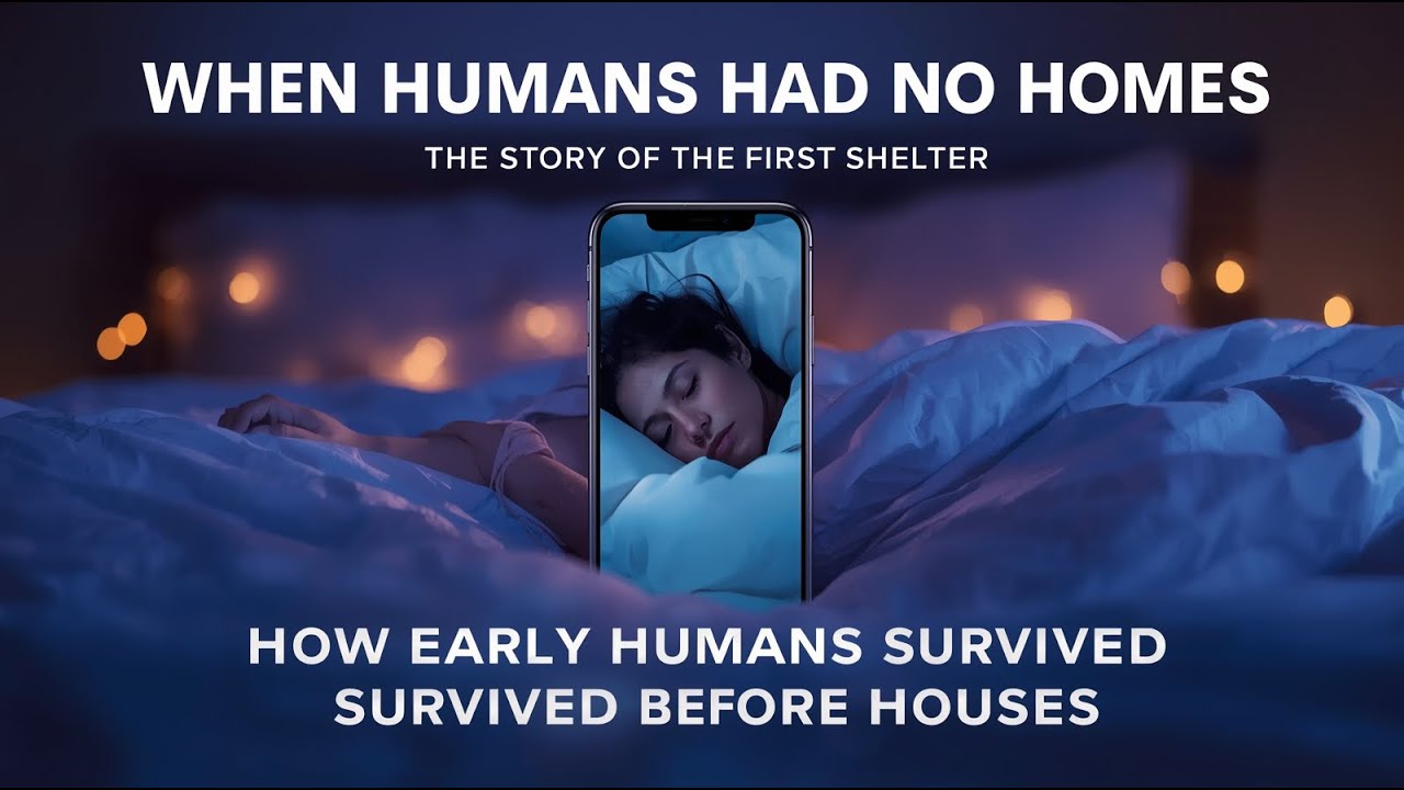 When Humans Had No Homes — The Story of the First Shelter | Sleep Story ...