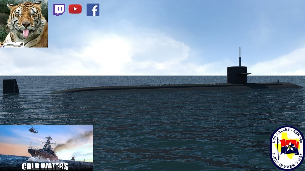 COLD WATERS - USS DALLAS SSN-700 - Patrol 02 - YouTube