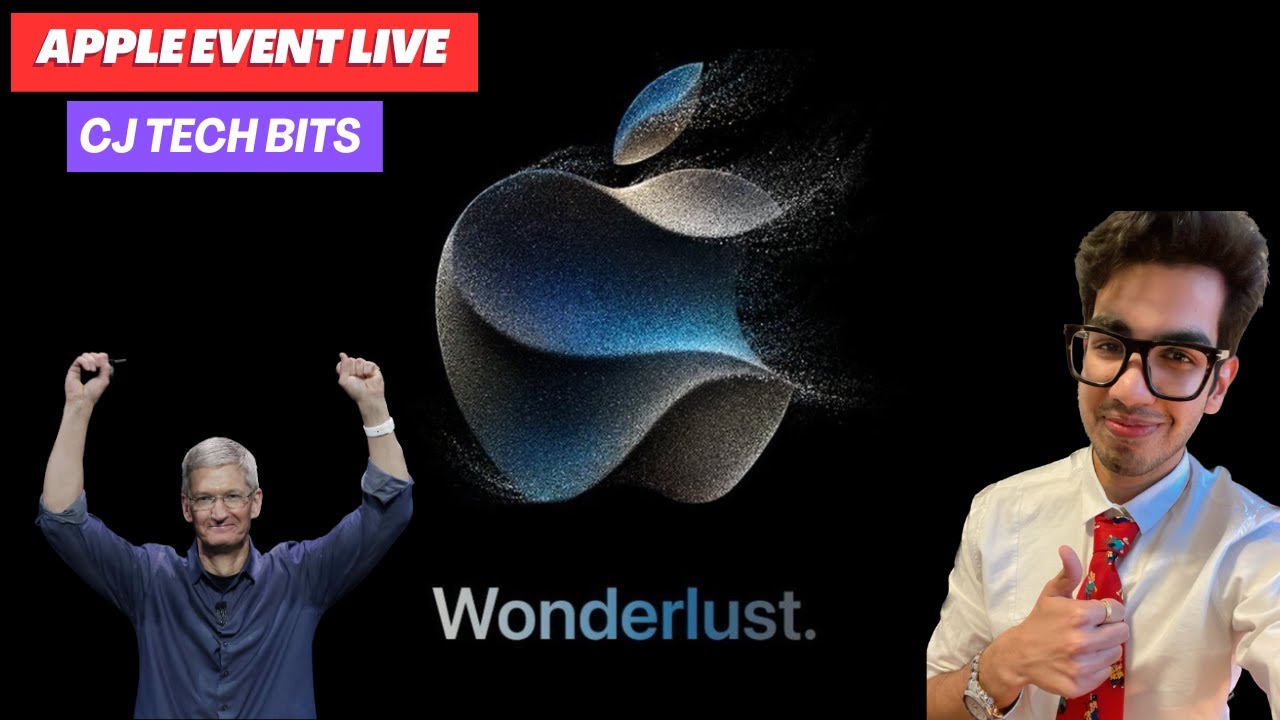 Apple iPhone 15 Wonderlust Live Stream! Watch Party with CJ TECH BITS ...