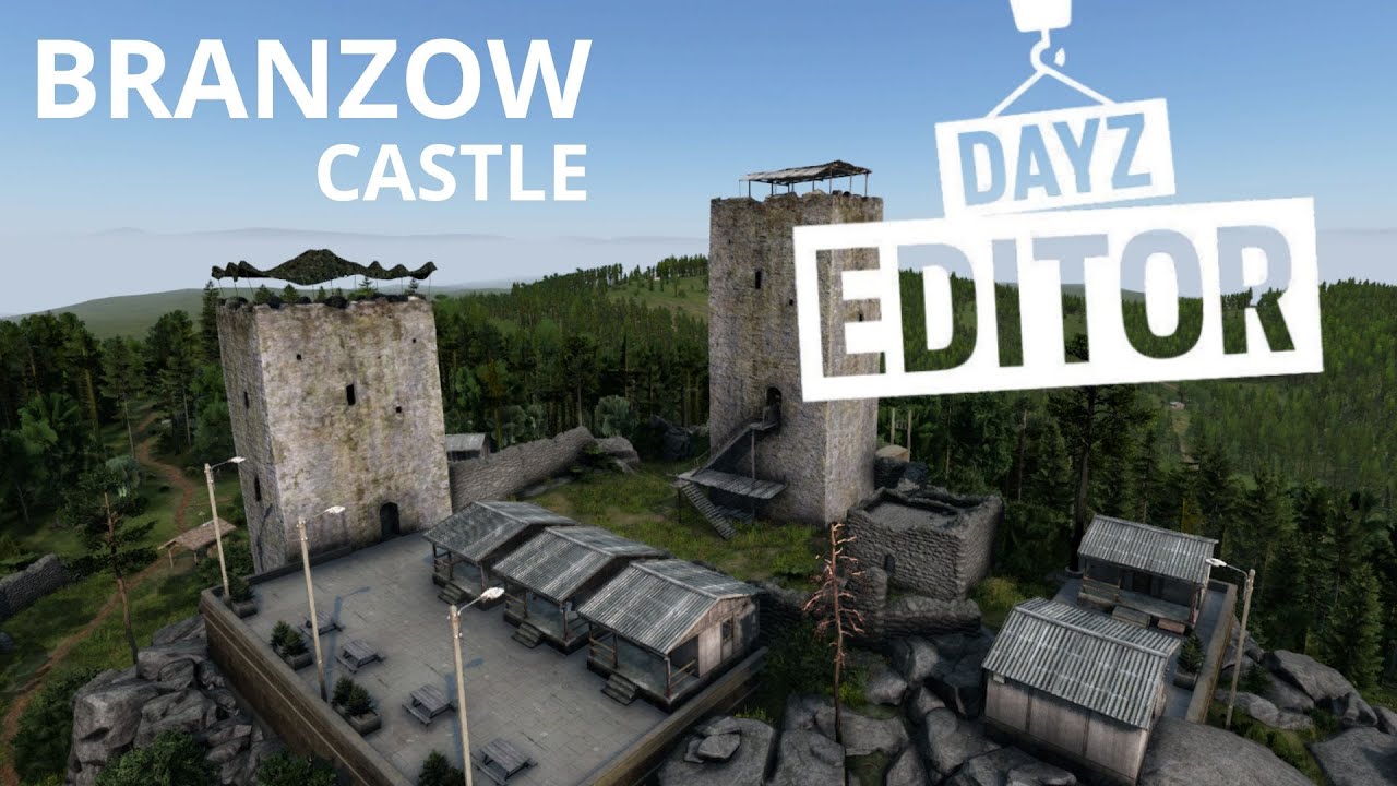 DAYZ EDITOR - BRANZOW CASTLE - YouTube