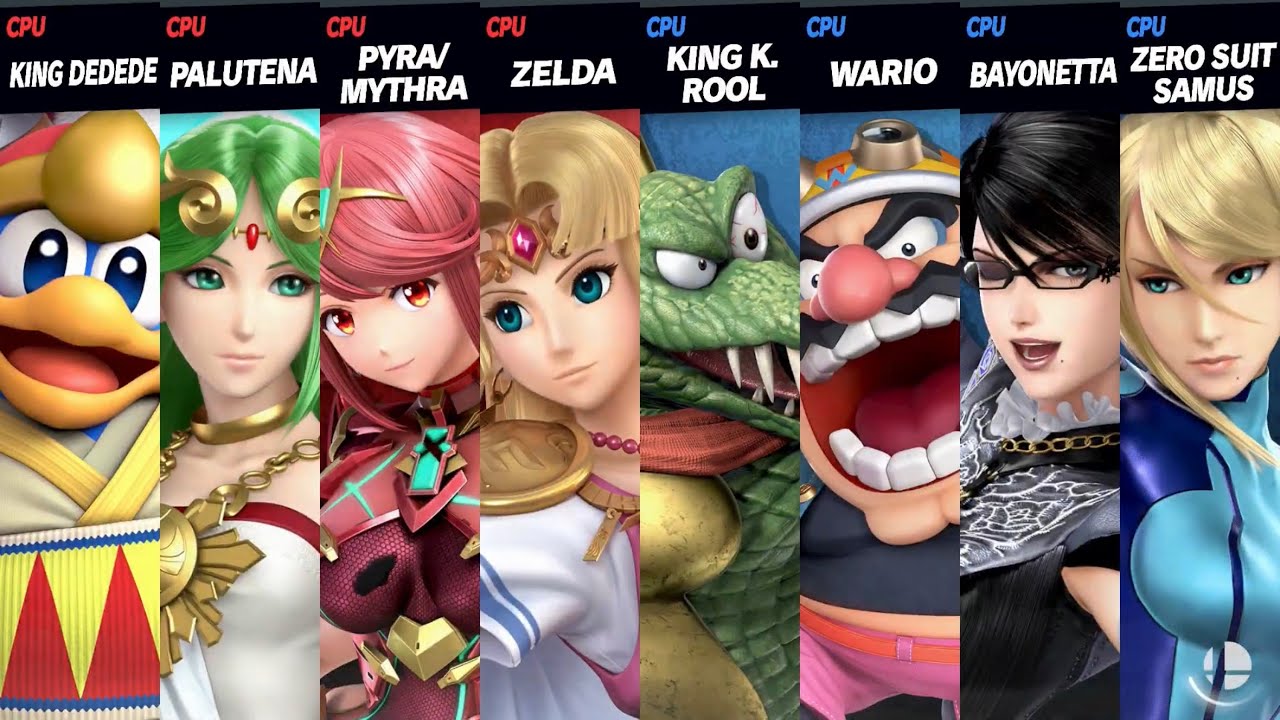 Super Smash Bros. Ultimate - Team King Dedede vs Team King K Rool - YouTube