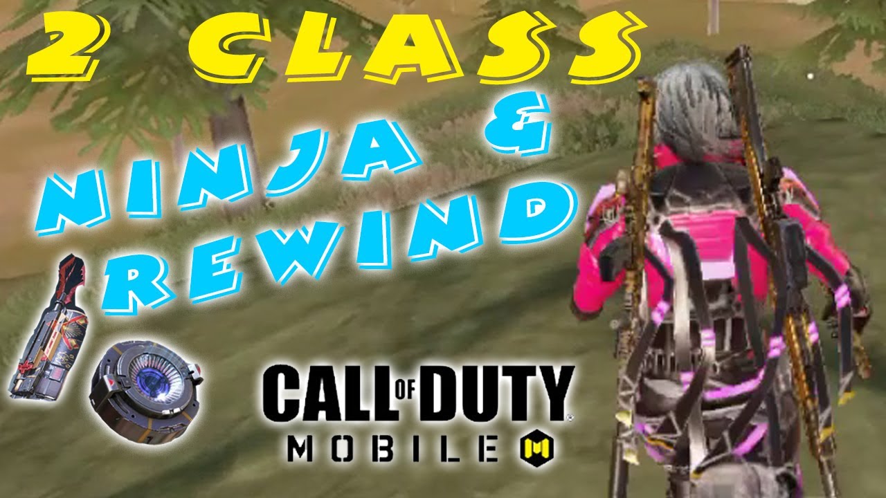 2 class NINJA and REWIND in CODM BR?? - YouTube