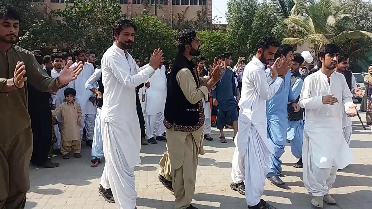 Balochi 2chapii babar baloch wid his friends at BBSUL LYARI BALOCH ...