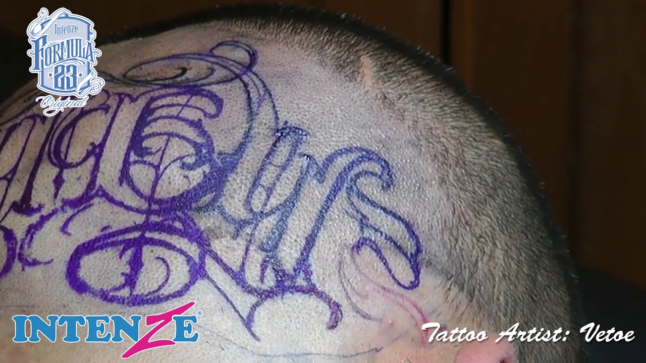 Tattoo Spotlight: Vetoe's Head Tattoo - YouTube