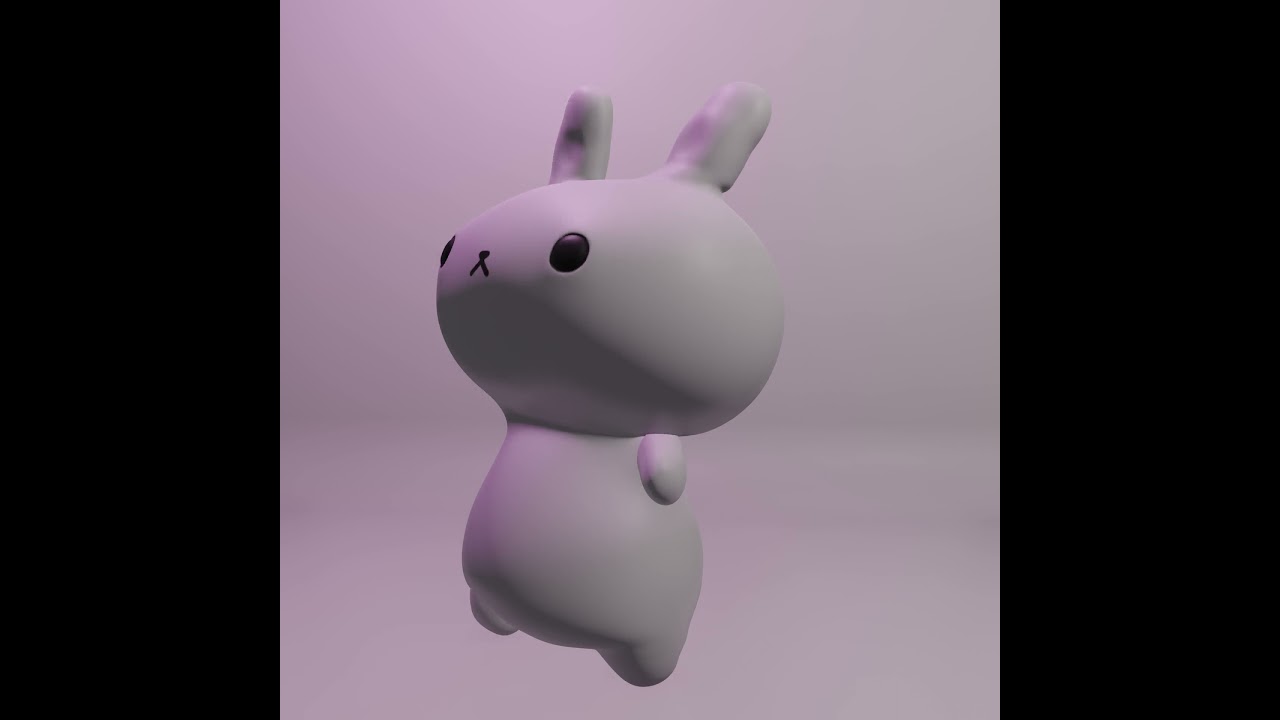 3D animation - Rabbit walk cycle - YouTube