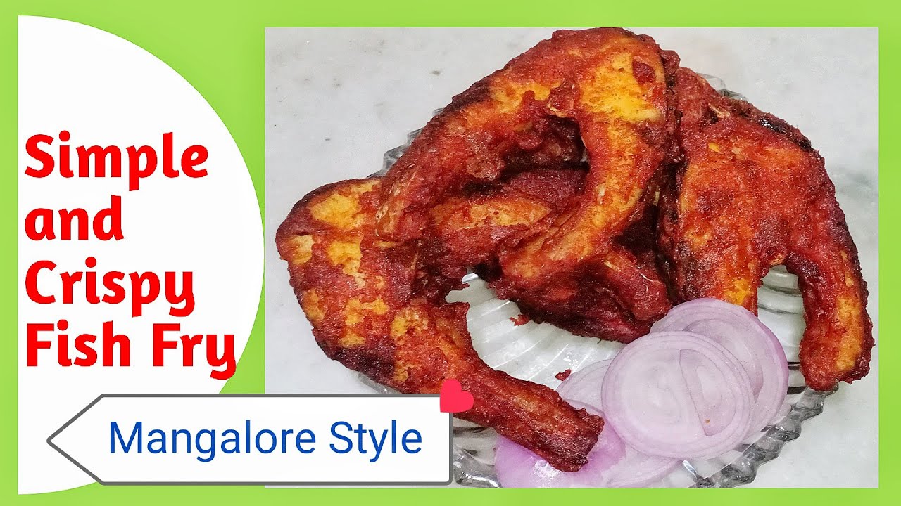 Simple and Crispy Fish Fry Recipe | Fish Fry Recipe Mangalore Style ...