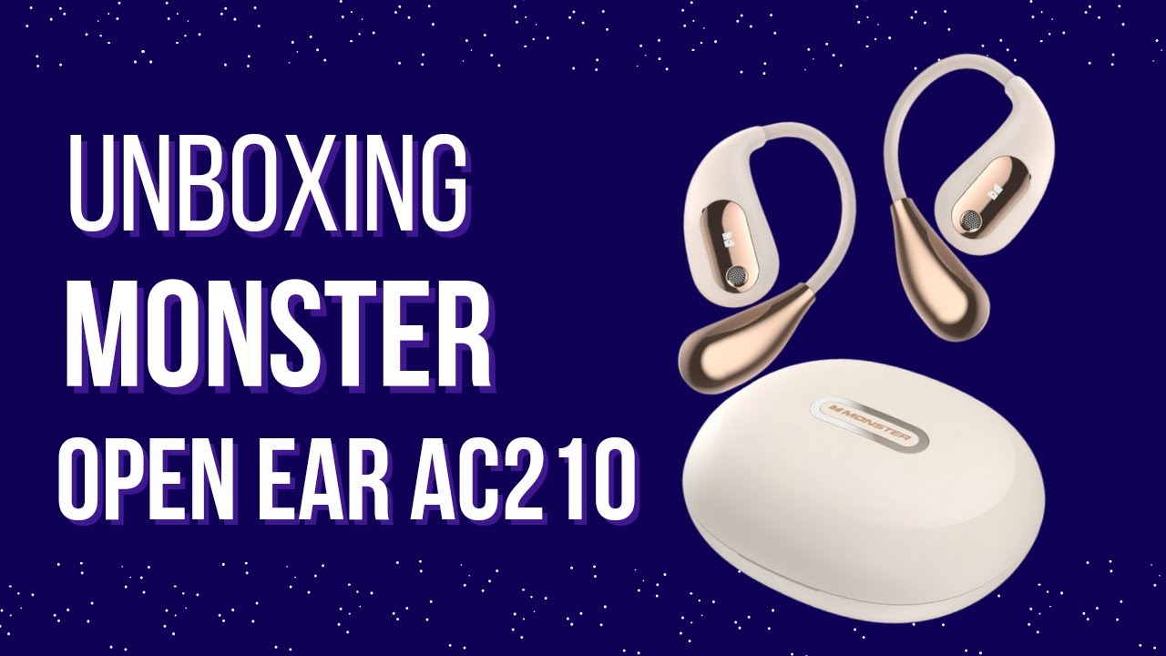 Monster AC210 Review: The Open Ear Revolution Begins #monster - YouTube