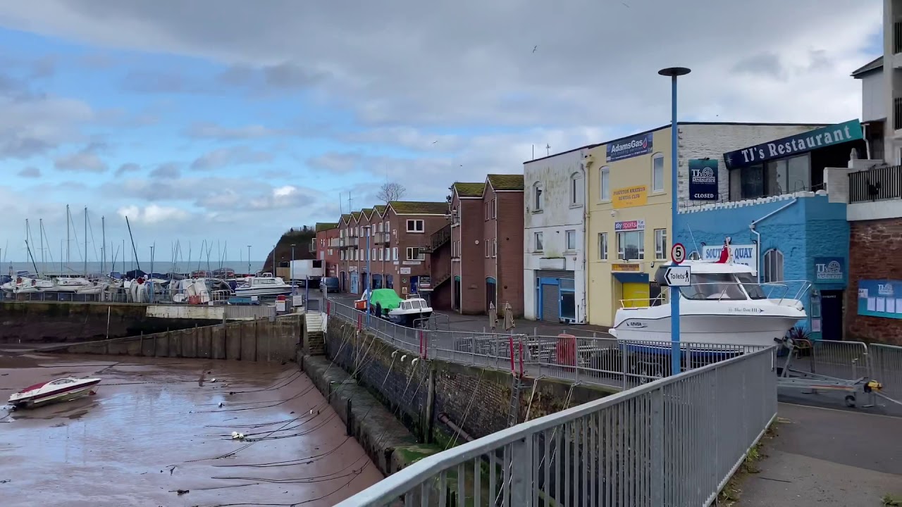 Paignton harbour, Devon. Walk along to fairy cove beach - YouTube