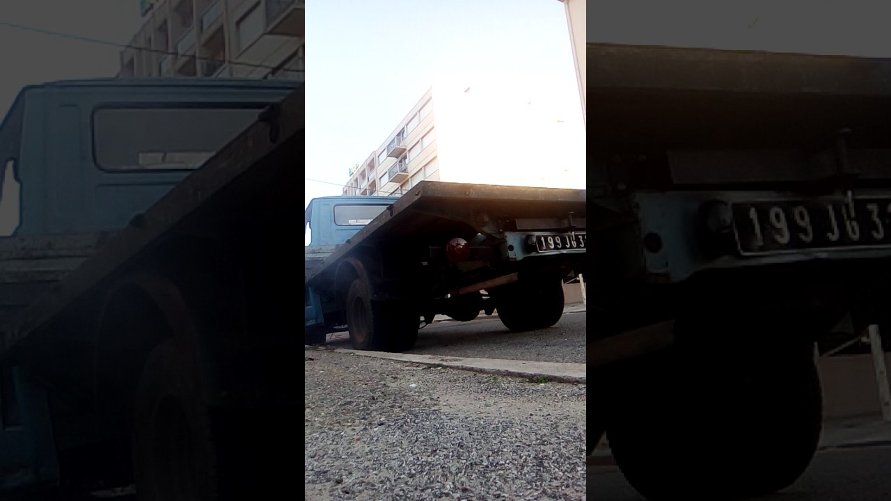 Ford Transit 1973 diesel 2.4l demarrage a froid\cold start - YouTube