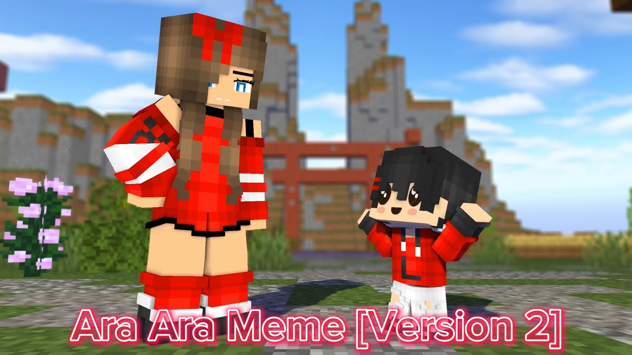 Ara Ara~ Meme [Version 2] - Mine-imator Minecraft Animation - YouTube