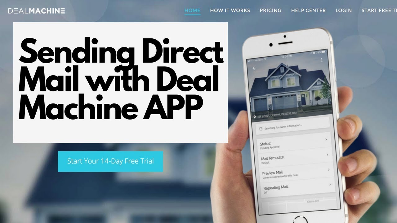 Sending Direct Mail With DEAL MACHINE! - YouTube