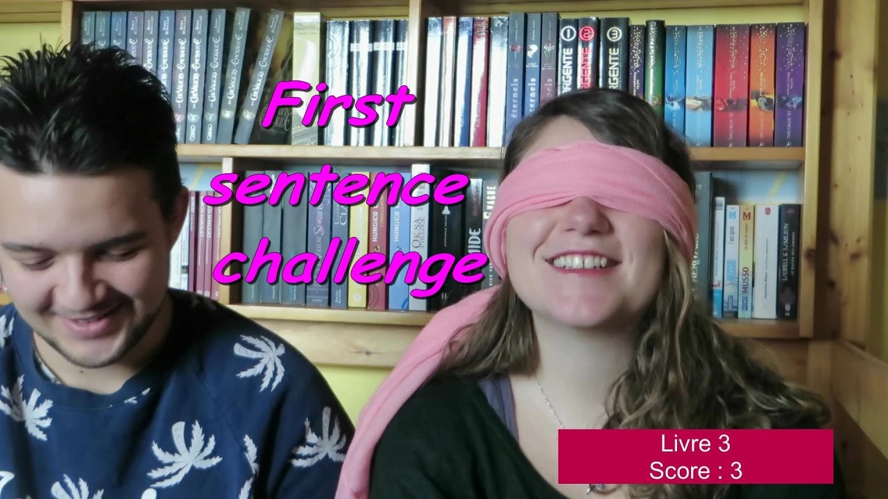 first sentence challenge - YouTube