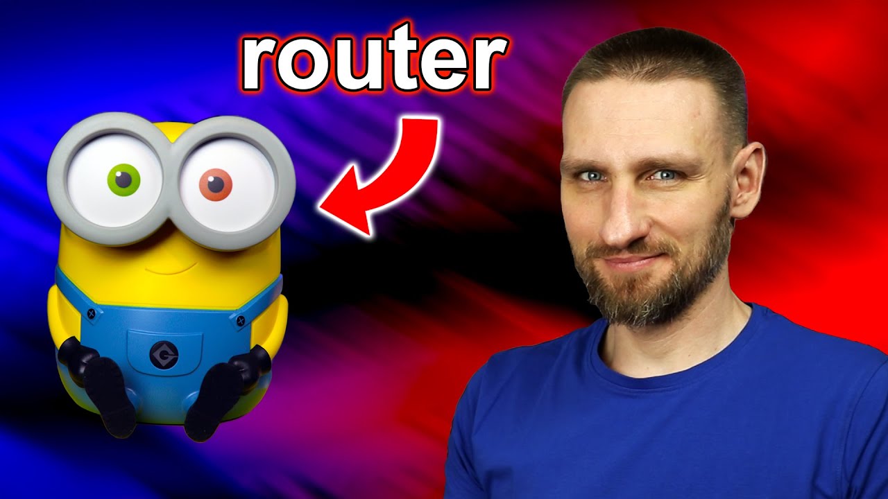 Minionek Bob jako router? Davolink DVW-642 WiFi 6 - YouTube