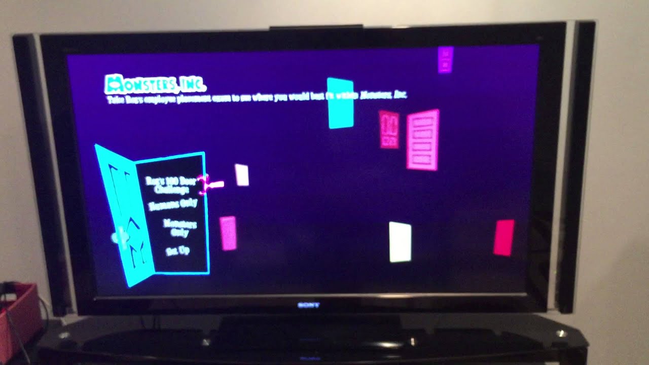 PIXAR 4b. Monsters Inc. Blu-ray (Disc 2) Menu - YouTube