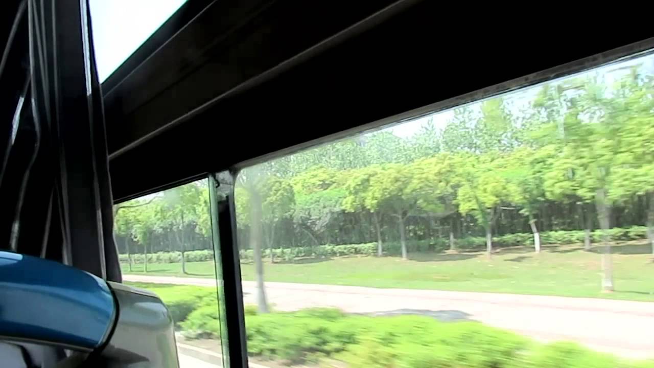 Riding on Shanghai Bus Wanxiang Daewoo SXC6105G3 (W0A) 滬 B84836 - YouTube