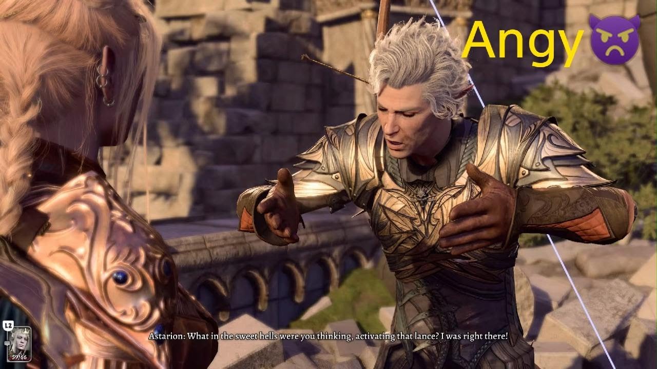 Baldur's Gate 3 Angry Astarion - YouTube