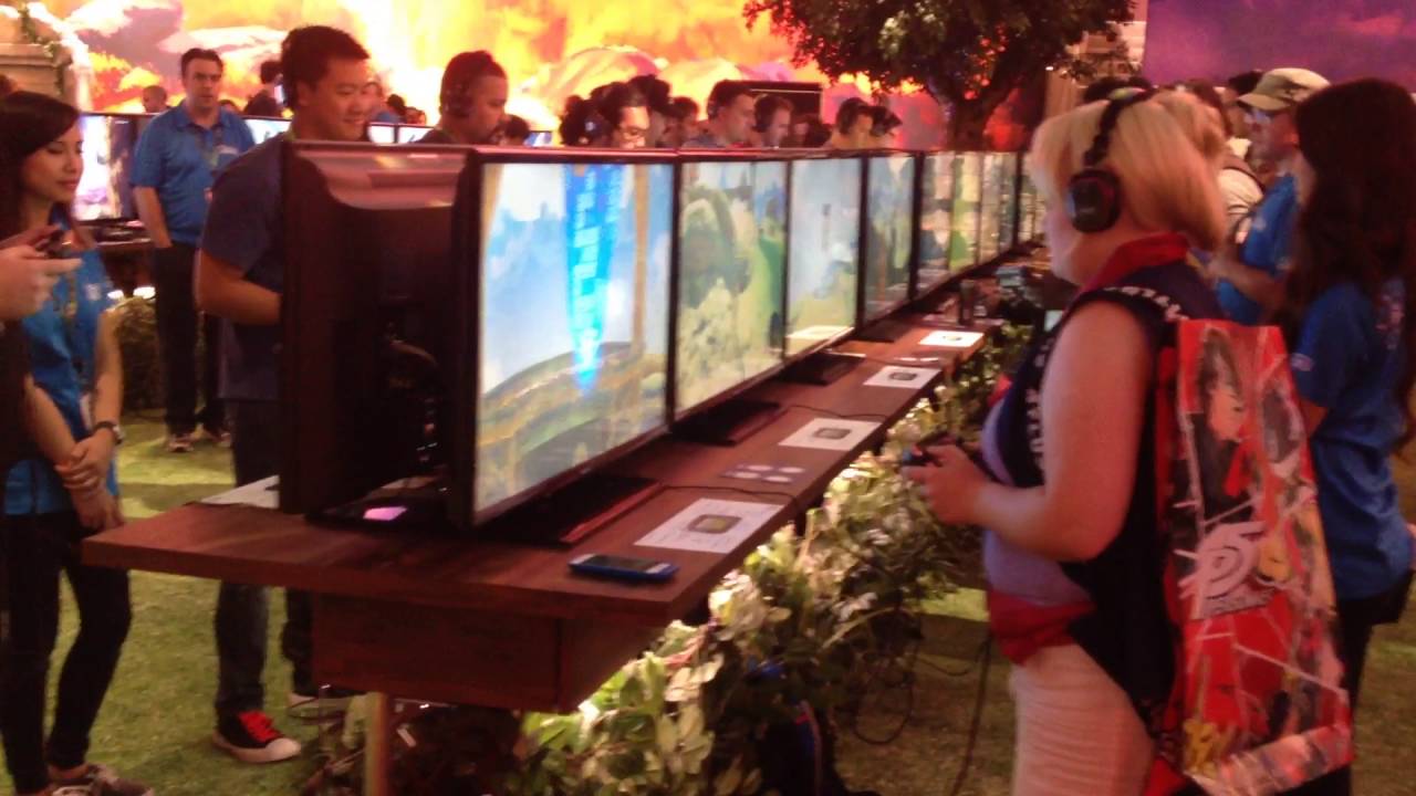 Booth de Nintendo en el E3 2016 / Zelda Breath of the Wild - YouTube
