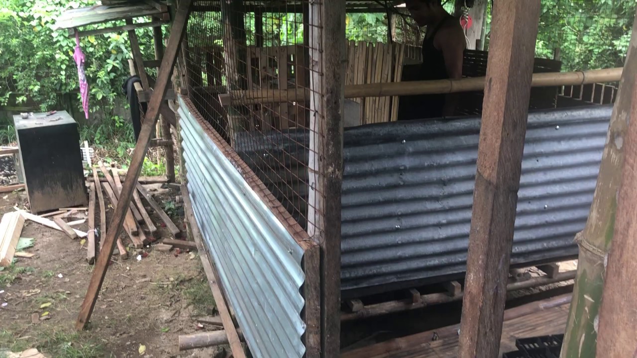 Simple goat house - YouTube