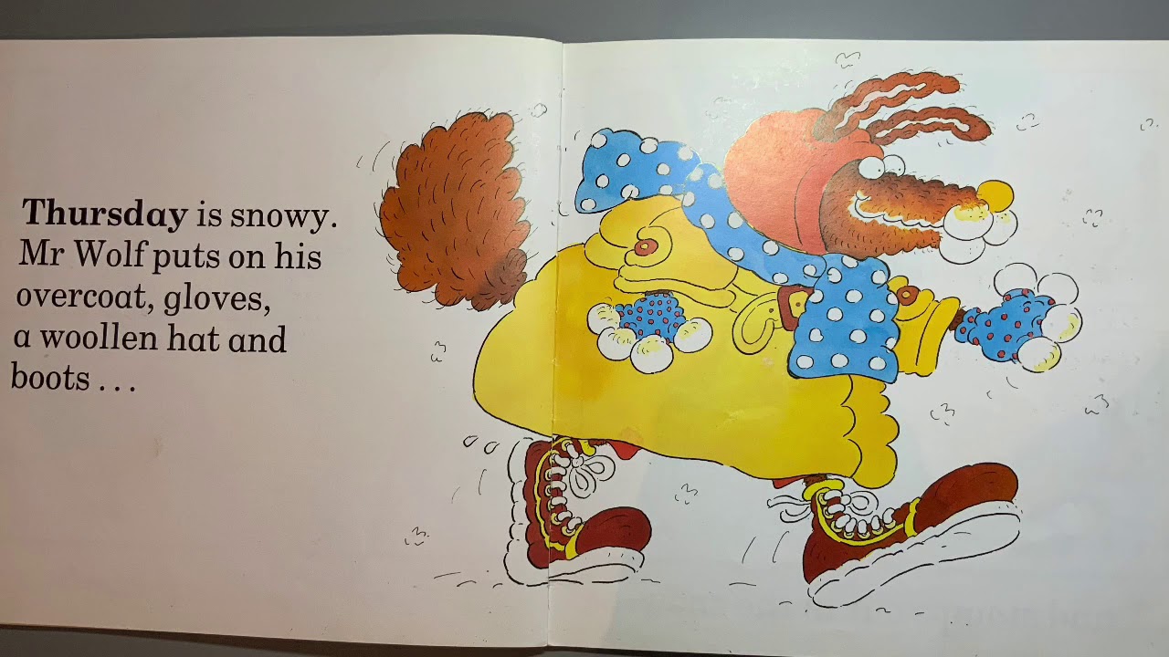 Rachel’’s Story Corner Mr Wolf’s Week - YouTube