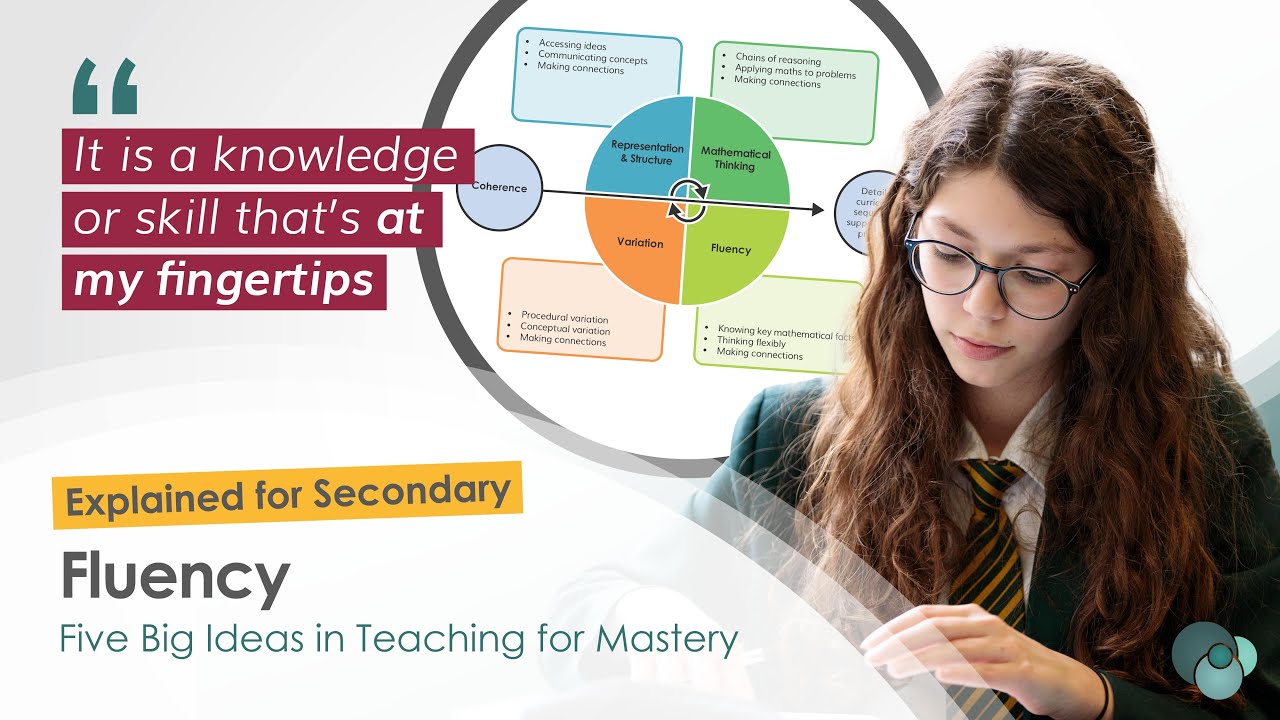 NCETM Five Big Ideas at secondary explained: Fluency - YouTube