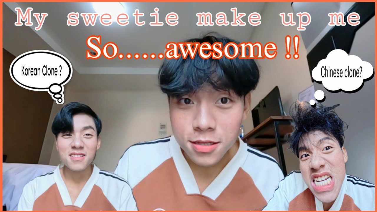 My sweetie make up me so...awesome !👌 - YouTube