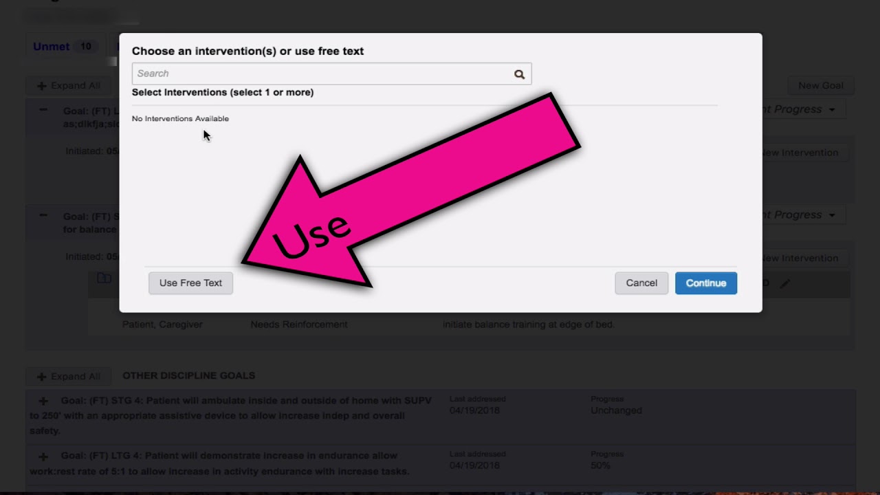 Therapy Eval's for Kinnser's Progress to Goals - YouTube