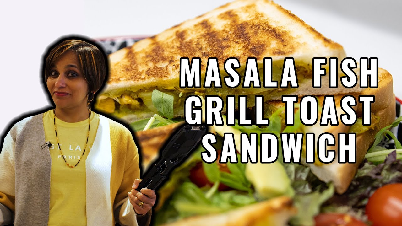 Masala Fish Grill Toast Sandwich - YouTube