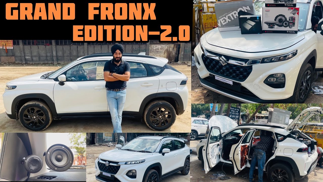 INDIA’S first maruti fronx modified with 3 way premium audio setup ...