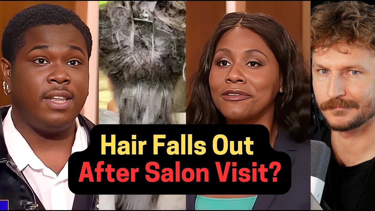 Salon Nightmare Exposed: Woman Sues After Hair Falls Out! - YouTube