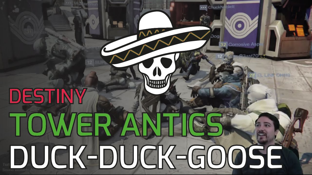 Destiny | Tower Antics | Flashmob Duck-Duck-Goose!!! - YouTube