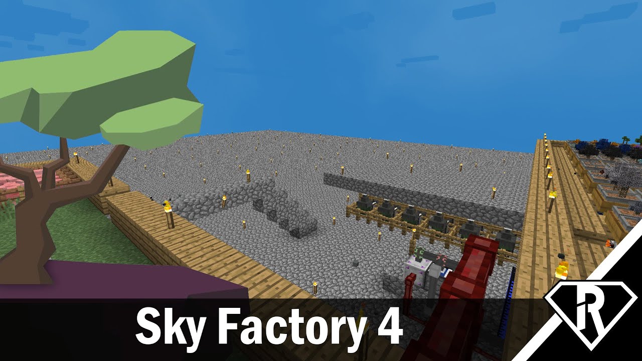 Die neue Große Platform // #081 // Minecraft: Sky Factory 4 - YouTube