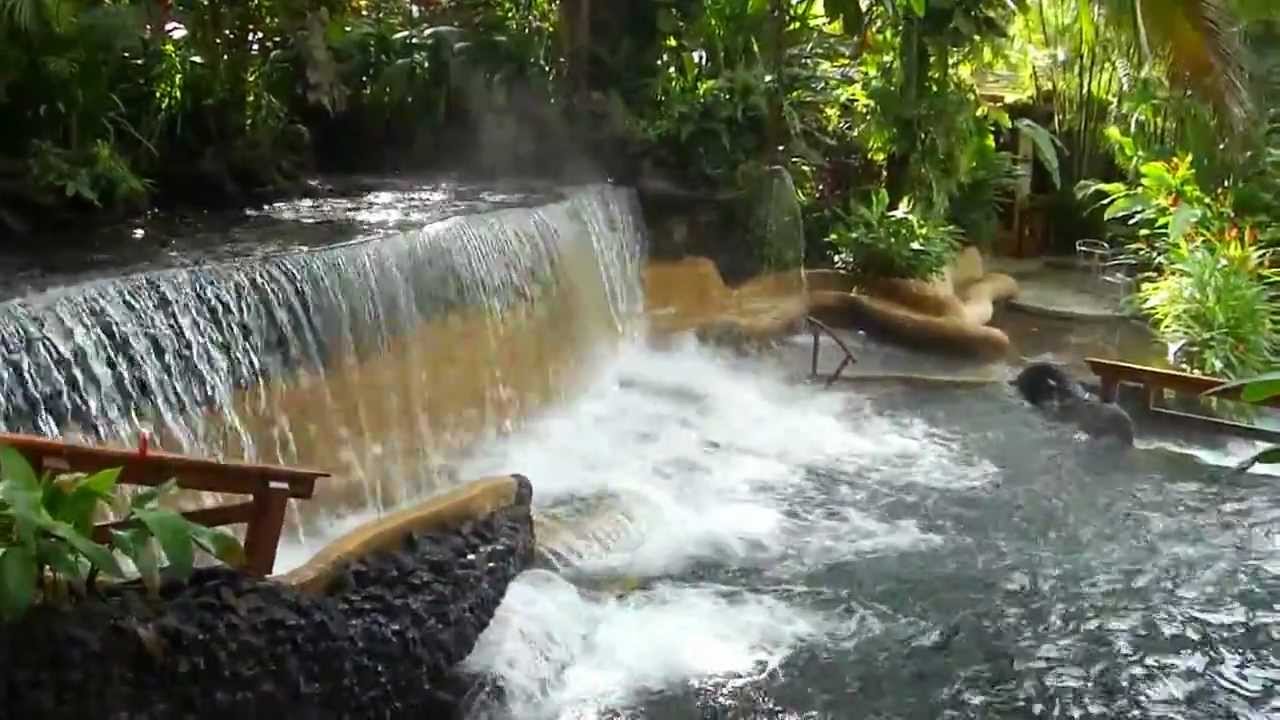 Tabacon Hot Springs Resort in Costa Rica - YouTube