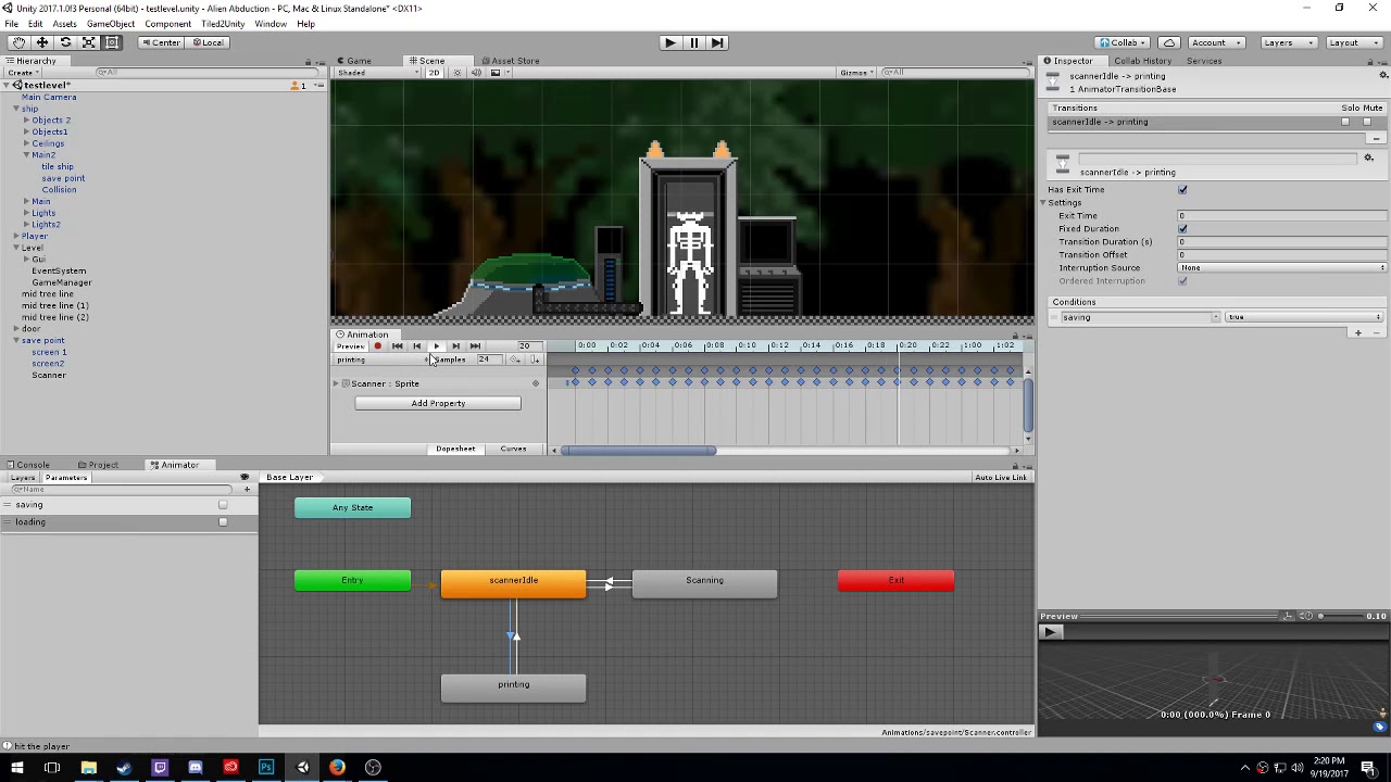 This is how the save and load animations look - YouTube