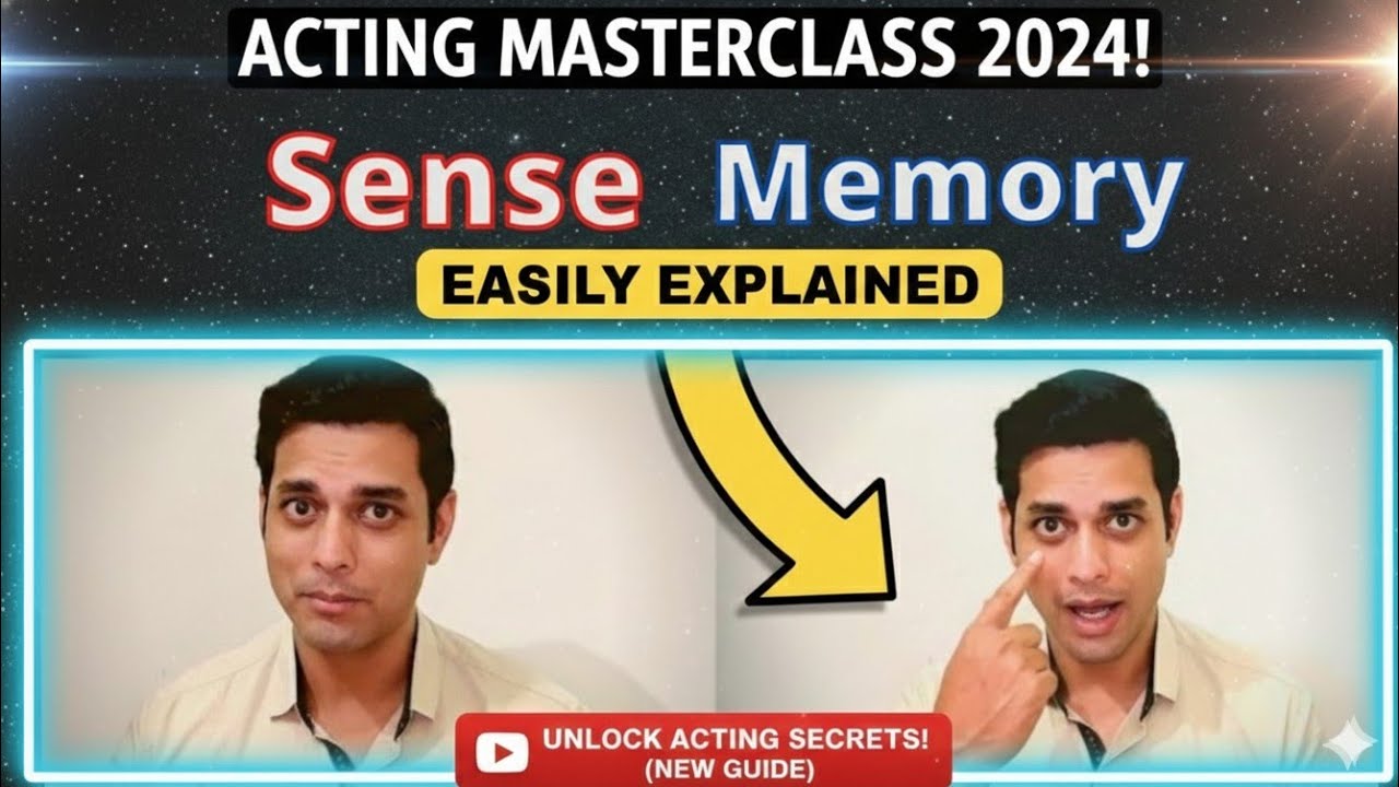 sense memory training 2022|| easy online acting class || acting ...