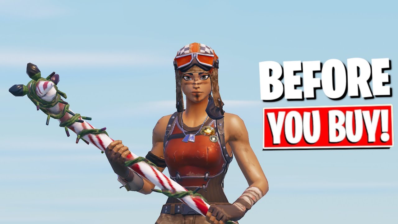Renegade Raider Fortnite Skin Review - YouTube