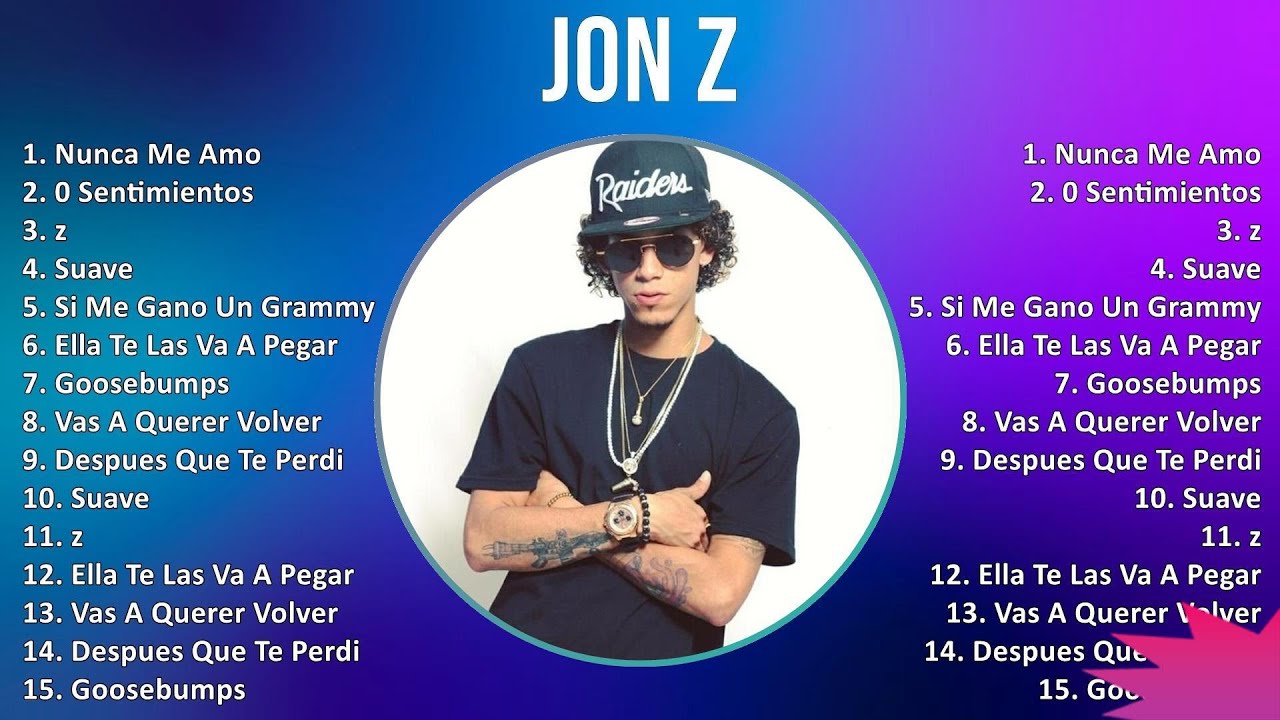 Jon Z 2024 MIX Nuevas Canciones - Nunca Me Amo, 0 Sentimientos, z ...