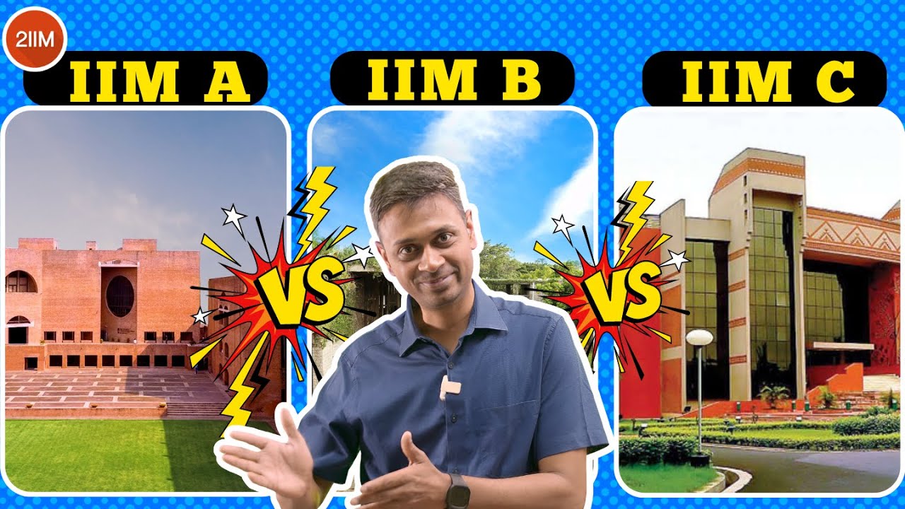 IIM A vs. IIM B vs. IIM C | Which B school To Choose | 2IIM CAT ...