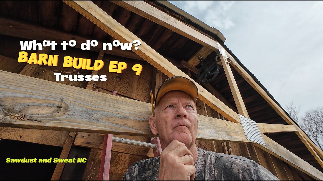 Trusses Barn Build Ep 9- Theory vs Reality - YouTube