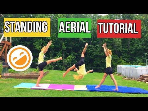 How to do a Standing Aerial | Gymnastics Tutorial - YouTube