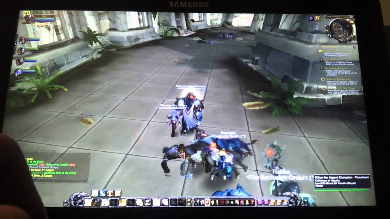 Samsung Ativ smart pc pro GAMING- World Of Warcraft Dungeon performance ...