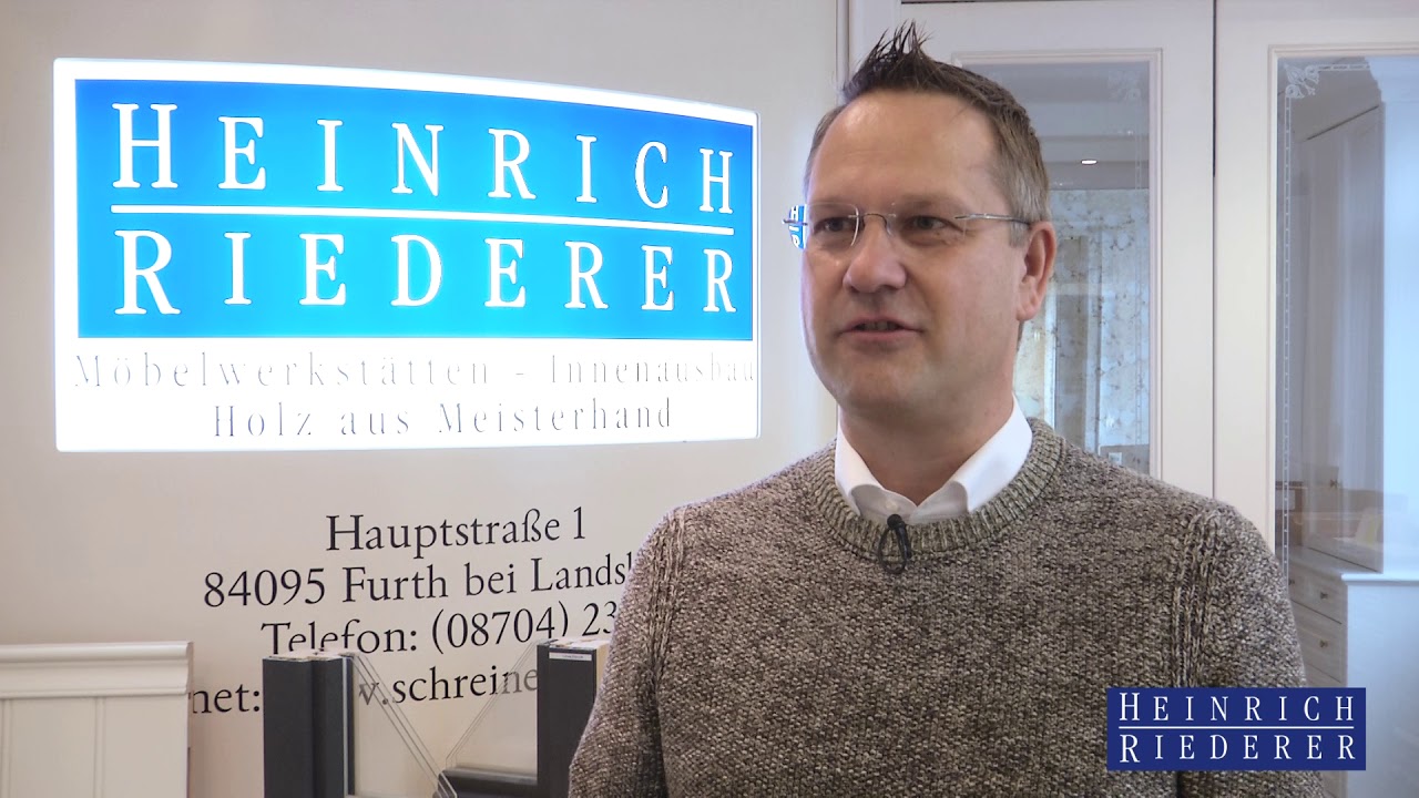 Schreinerei Riederer - YouTube